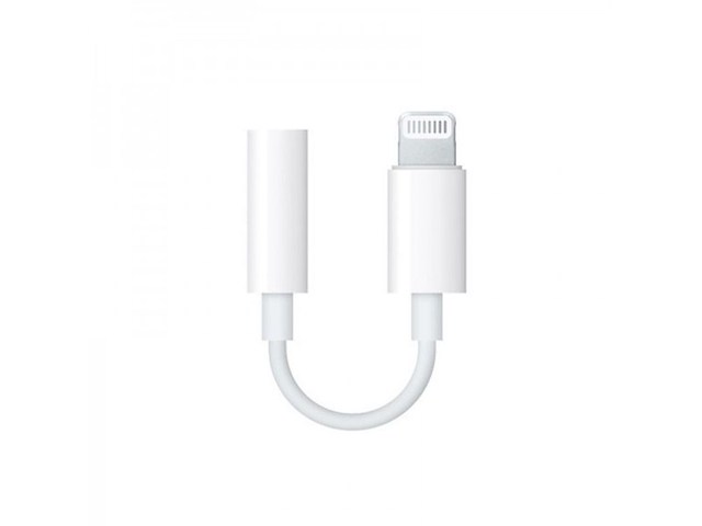 Adapter iPhone lightning na 3.5mm za slusalice beli