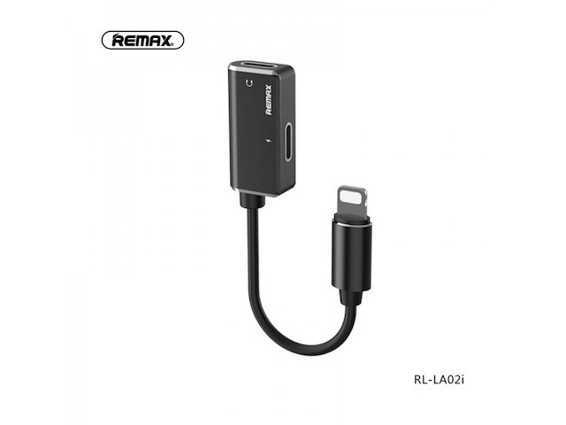 Adapter REMAX za punjenje iPhone RL-LA02i crni