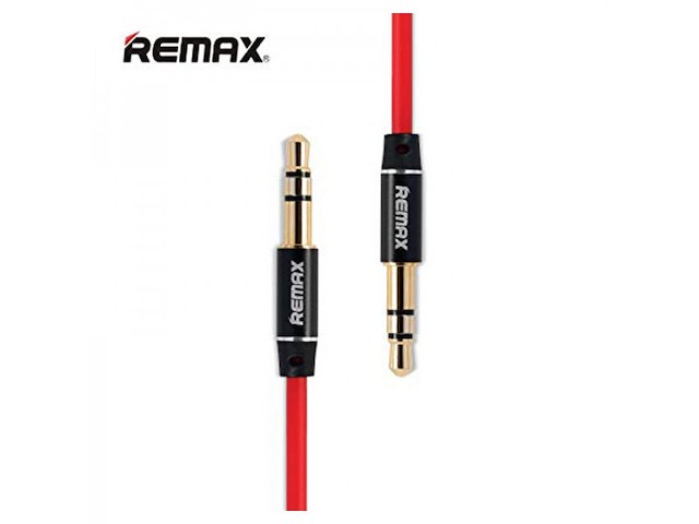 Audio kabl REMAX RM-L100 Aux 3.5mm crveni 1m