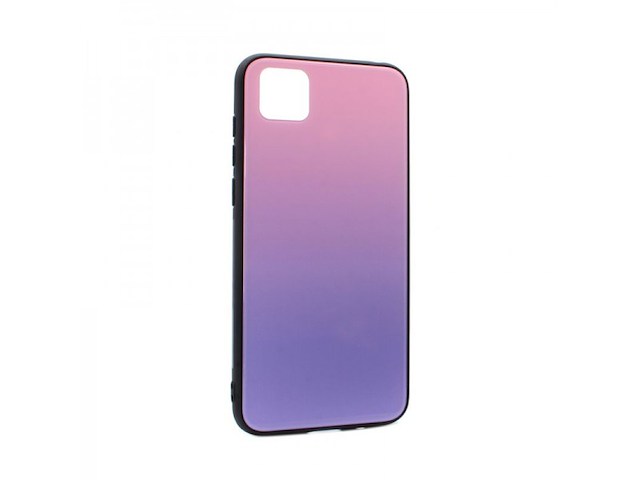 Maskica Glass Mirror za Huawei Y5p/Honor 9S roze