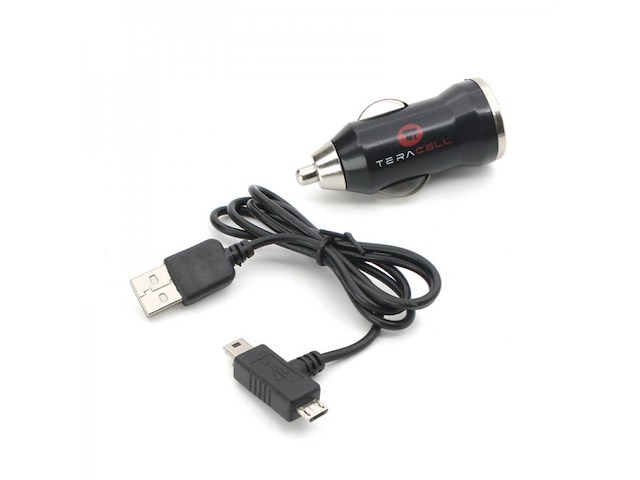 Auto punjac Teracell micro/mini USB crni