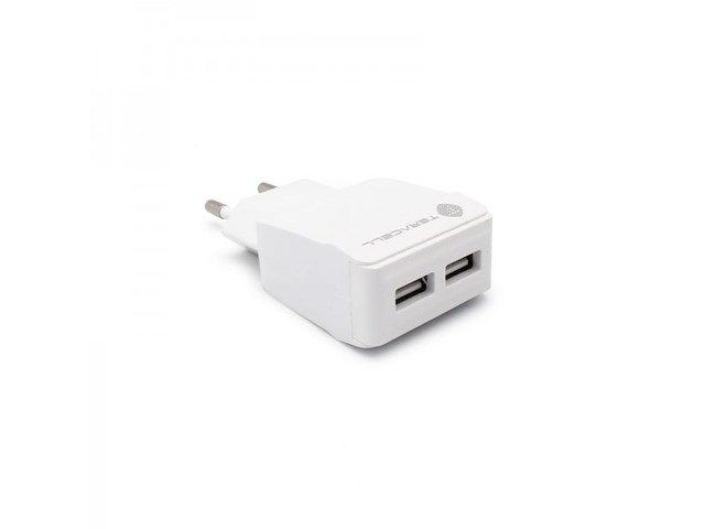 Kucni punjac Teracell Evo LP01 2A sa micro USB kablom beli