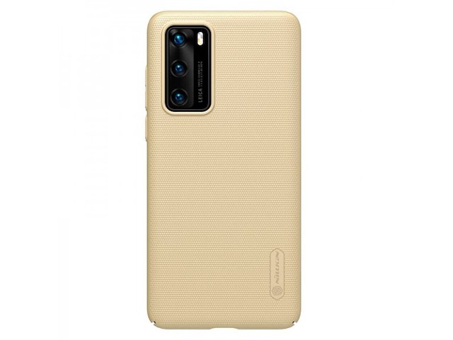 Maskica Nillkin Scrub za Huawei P40 zlatna