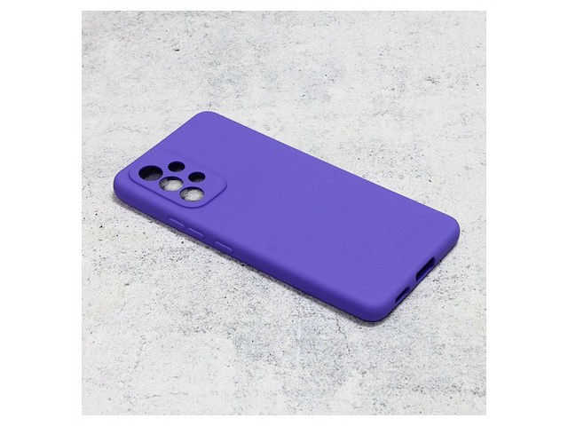 Maskica Teracell Giulietta za Samsung A536B Galaxy A53 5G mat ljubicasta