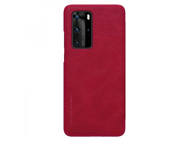 Maskica Nillkin Qin za Huawei P40 Pro crvena