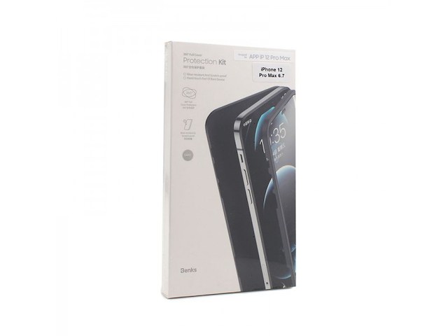 Maskica Benks 360 Full Cover za iPhone 12 Pro Max 6.7 siva