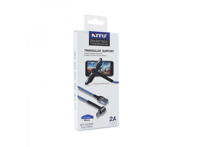 Data kabl NITU UC043 micro USB crveni 1m