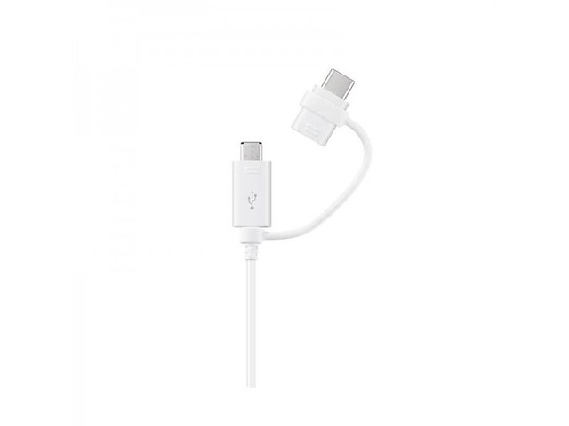 Samsung data kabl 2u1 micro USB/Type C beli (EP-DG930-DWE)