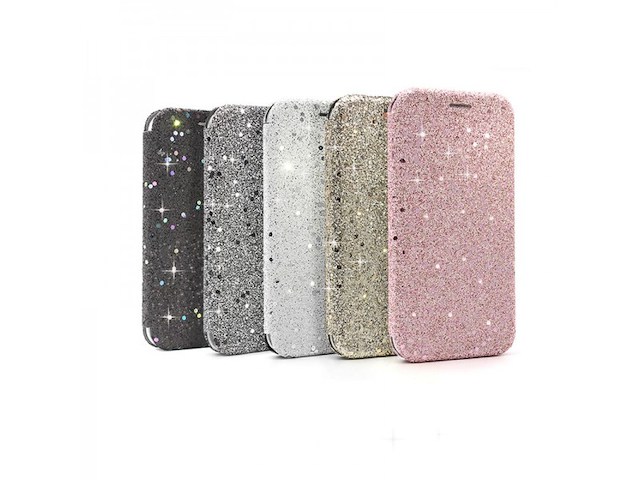 Maskica Flip Diamond za Huawei Y5 2019/Honor 8S 2019/2020 bela