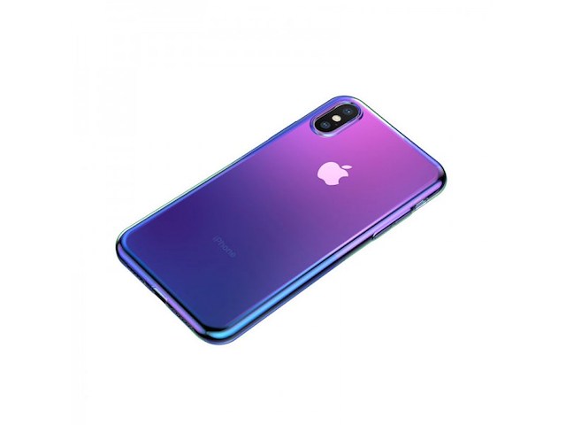 Maskica Baseus Glow za iPhone XS Max crna