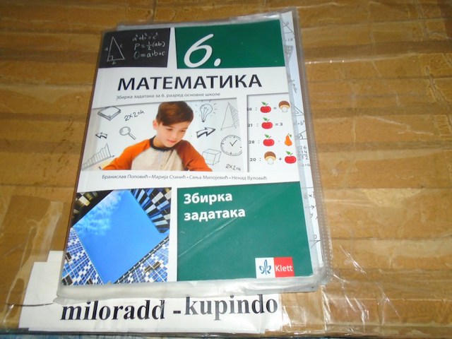 Matematika,zbirka zadataka za 6.razred Klett