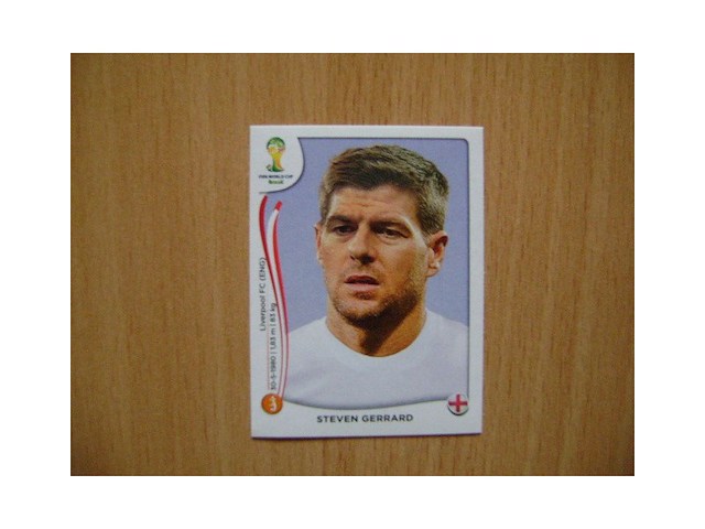 Brazil Panini 2014 broj 307