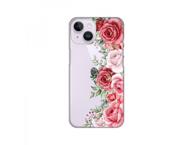 Maskica Silikonska Print Skin za iPhone 14 6.1 Wild Roses