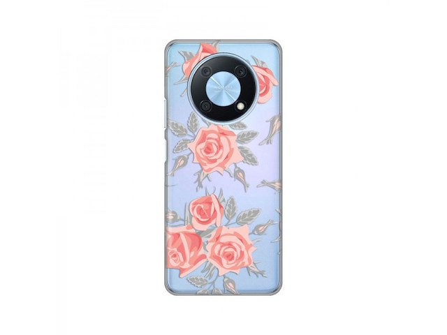 Maskica Silikonska Print Skin za Huawei Nova Y90 Elegant Roses