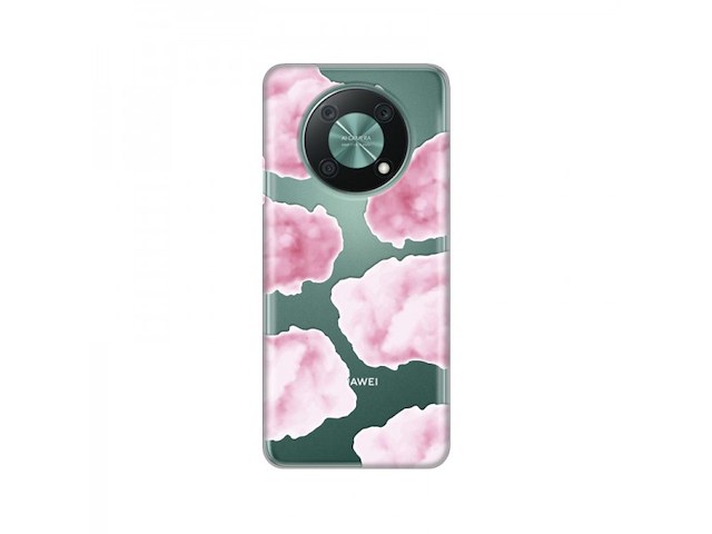 Maskica Silikonska Print Skin za Huawei Nova Y90 Pink Clouds