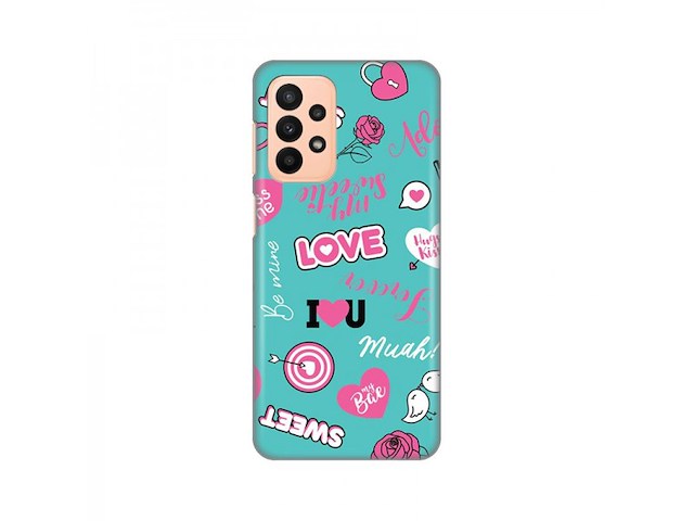 Maskica Silikonska Print za Samsung A235F Galaxy A23 4G/5G Love