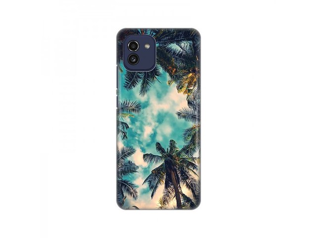 Maskica Silikonska Print za Samsung A035G Galaxy A03 Palm Tree