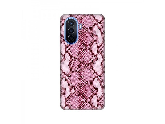 Maskica Silikonska Print za Huawei Y70/Y70 Plus Pink Snake