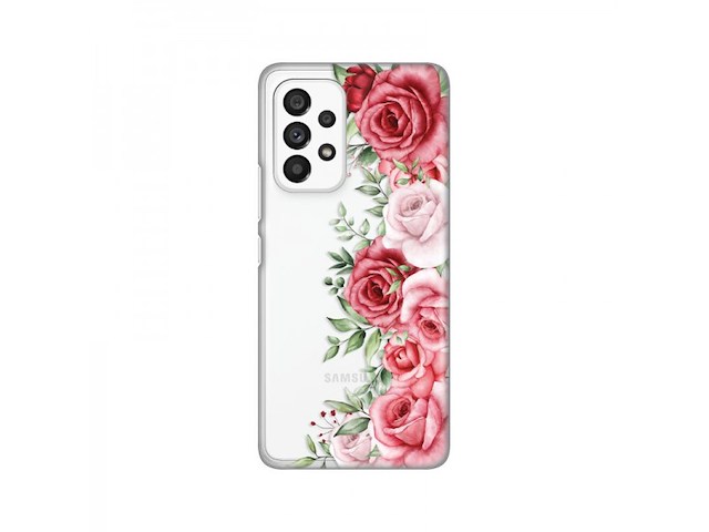 Maskica Silikonska Print Skin za Samsung A536B Galaxy A53 5G Wild Roses