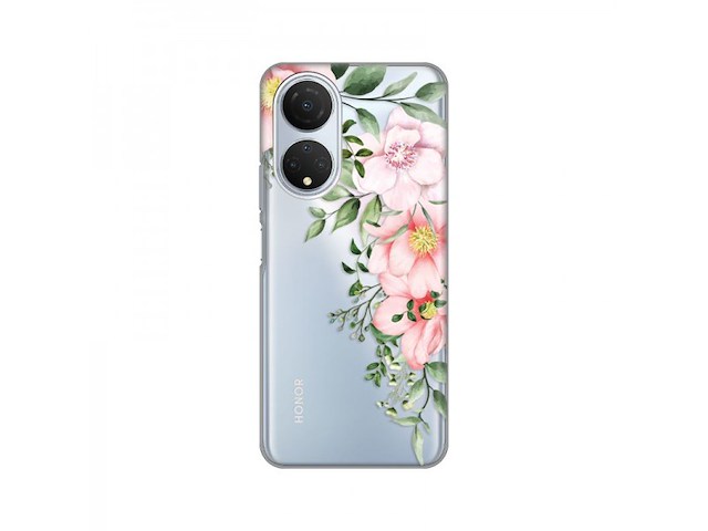 Maskica Silikonska Print Skin za Honor X7 Gentle Rose Pattern