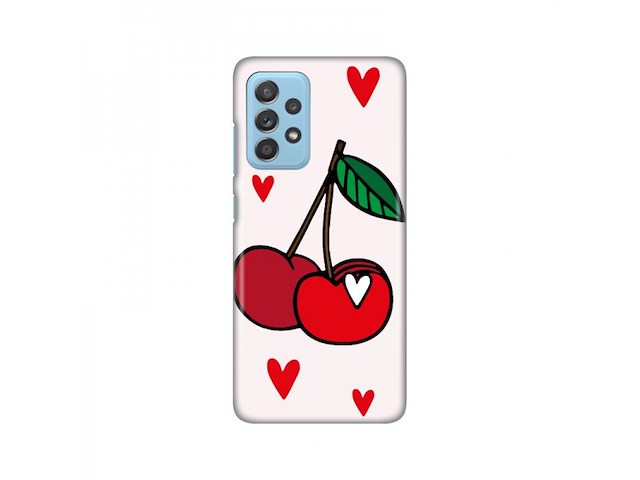 Maskica Silikonska Print za Samsung A525F/A526B/A528B Galaxy A52 4G/A52 5G/A52s 5G Cherry