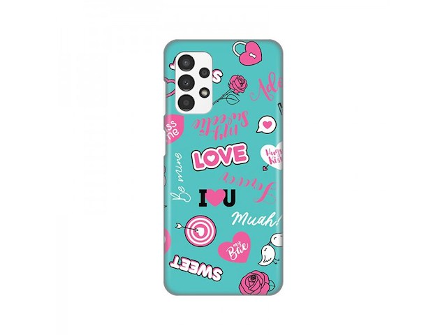 Maskica Silikonska Print za Samsung A135F Galaxy A13 4G Love