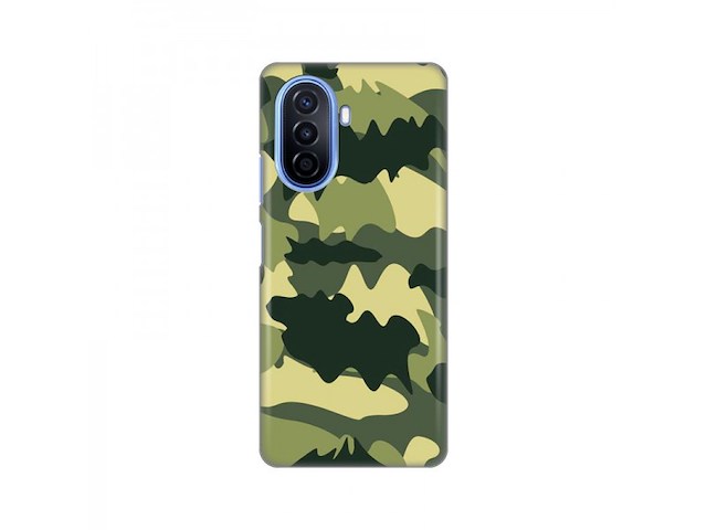 Maskica Silikonska Print Skin za Huawei Nova Y70/Y70 Plus Army