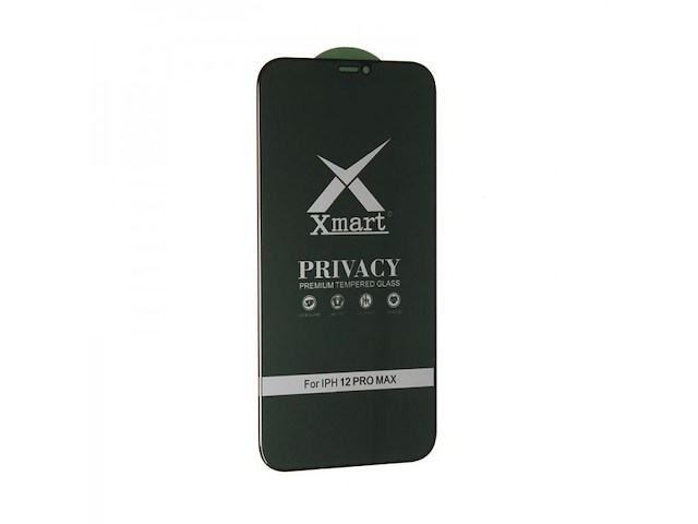 Zaštitno Staklo X mart 9D Privacy za iPhone 12 Pro Max 6.7