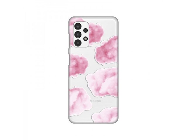 Maskica Silikonska Print Skin za Samsung A135F Galaxy A13 4G Pink Clouds