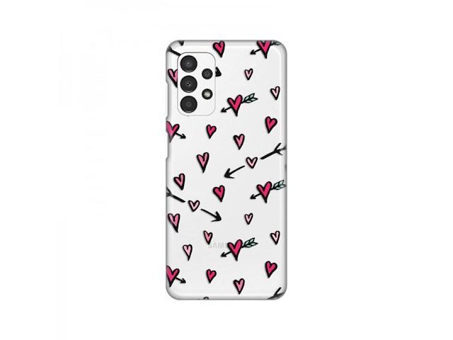 Maskica Silikonska Print Skin za Samsung A135F Galaxy A13 4G Heart Pattern