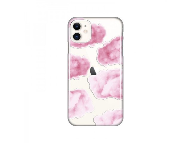 Maskica Silikonska Print Skin za iPhone 11 6.1 Pink Clouds