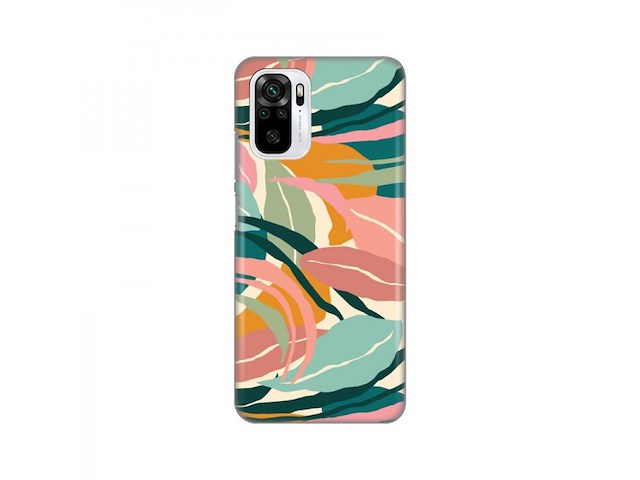 Maskica Silikonska Print za Xiaomi Redmi Note 10 4G Tropical Pattern