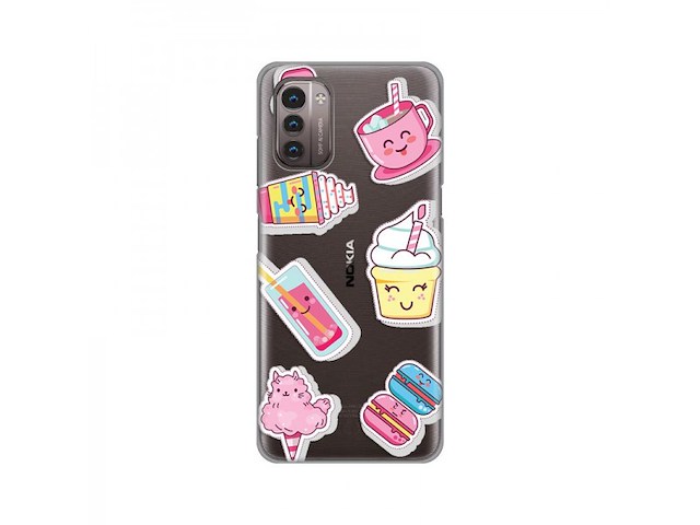 Maskica Silikonska Print Skin za Nokia G11/G21 Ice cream