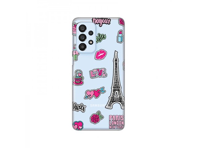 Maskica Silikonska Print Skin za Samsung A336B Galaxy A33 5G Love Paris