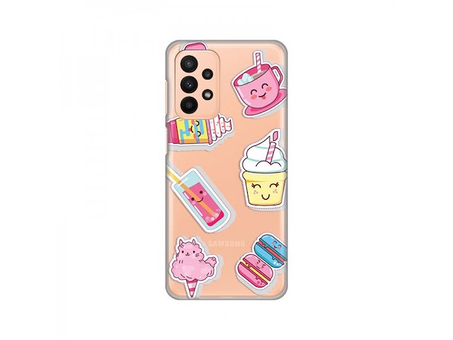 Maskica Silikonska Print Skin za Samsung A235F Galaxy A23 4G Ice cream