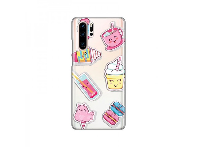 Maskica Silikonska Print Skin za Huawei P30 Pro Ice cream