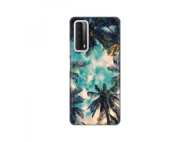 Maskica Silikonska Print Skin za Huawei P Smart 2021 Palm tree