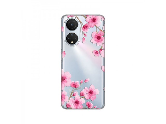 Maskica Silikonska Print Skin za Honor X7 Rose flowers