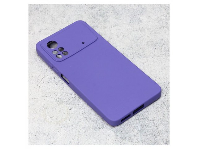 Maskica Teracell Giulietta za Xiaomi Poco X4 Pro 5G mat ljubicasta