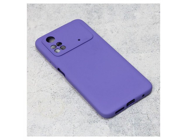 Maskica Teracell Giulietta za Xiaomi Poco M4 Pro 4G mat ljubicasta