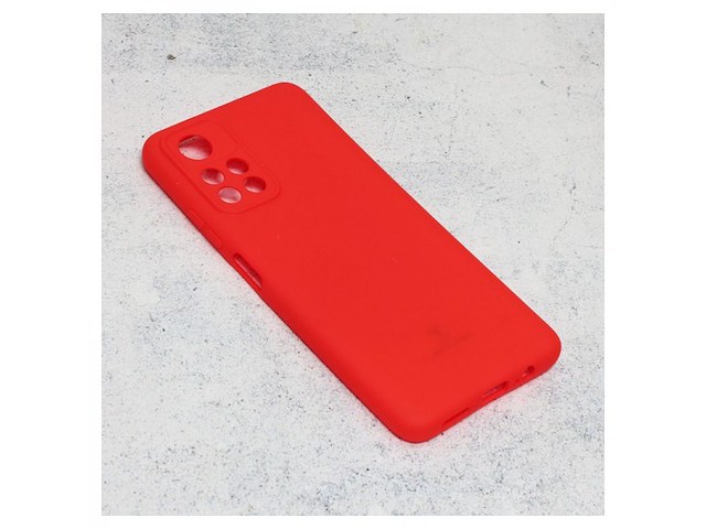 Maskica Teracell Giulietta za Xiaomi Redmi Note 11T 5G/Poco M4 Pro 5G mat crvena