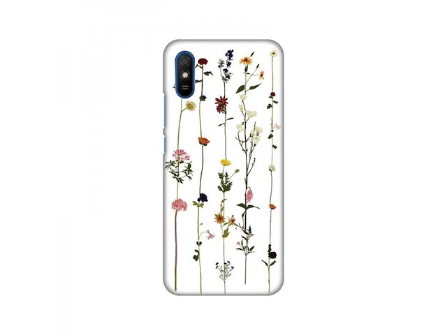 Maskica Silikonska Print Skin za Xiaomi Redmi 9A Flower