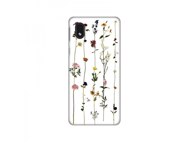 Maskica Silikonska Print Skin za Samsung A013F Galaxy A01 Core Flower