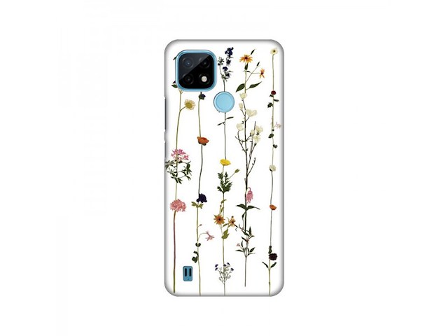 Maskica Silikonska Print Skin za Realme C21 Flower