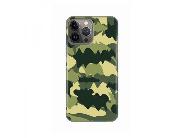 Maskica Silikonska Print Skin za iPhone 13 Pro Max 6.7 Army