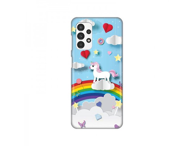 Maskica Silikonska Print za Samsung A135F Galaxy A13 4G Unicorn