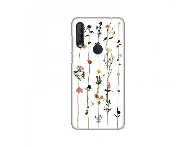 Maskica Silikonska Print Skin za Alcatel 1S 2020/5028D/A1 Alpha 20 Flower