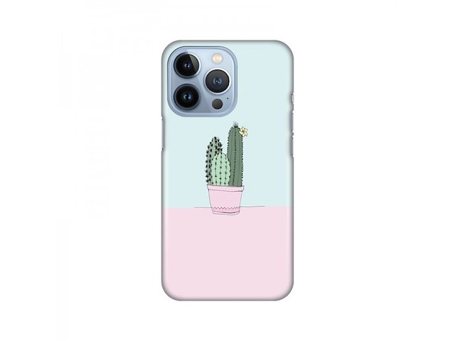 Maskica Silikonska Print za iPhone 13 Pro 6.1 Cactus