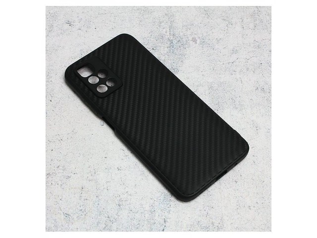 Maskica Carbon fiber za Xiaomi Redmi 10/10 Prime crna