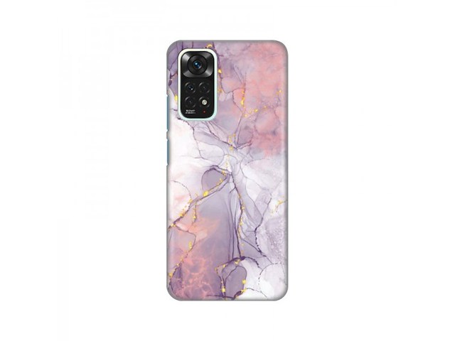 Maskica Silikonska Print za Xiaomi Redmi Note 11/Note 11s Pink Marble